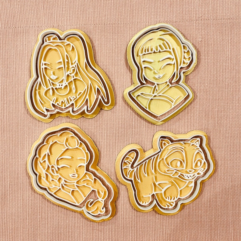 Kpop demon hunter cutter cookie - Etsy.de