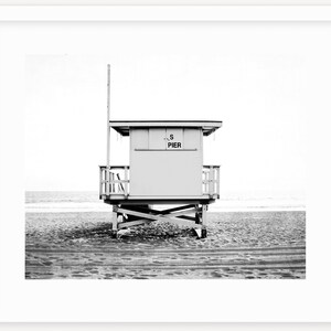 Beach Room Print Lifeguard Tower Wall Art Kids Beach Room - Etsy