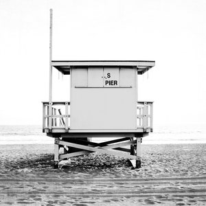 Beach Room Print Lifeguard Tower Wall Art Kids Beach Room - Etsy