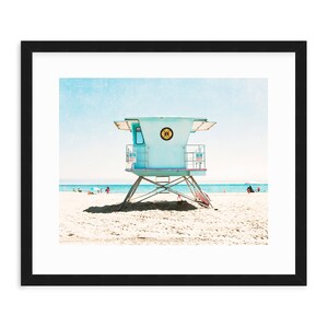 Large Beach Print, Colorful Bright Beach Art, Large Beach Wall Art ...