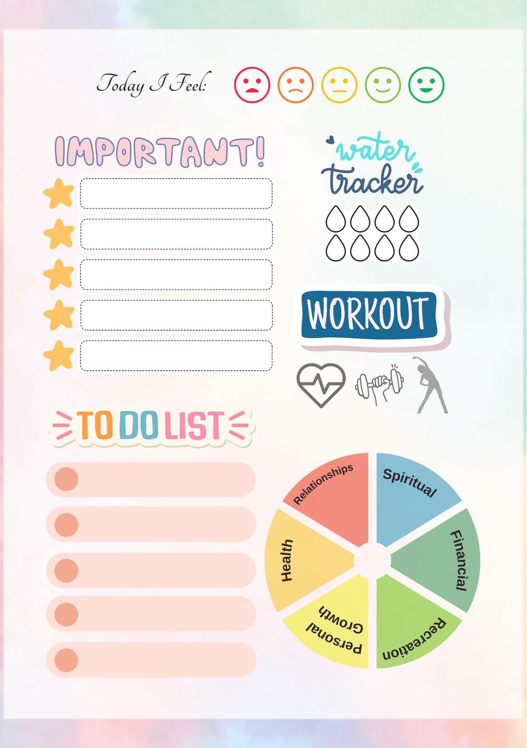 Habit Tracker Journal and Planner With & Encouragement Pages 31-day ...