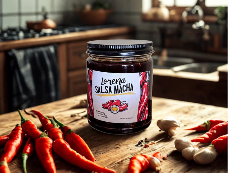 Salsa Macha / Aceite De Oliva Virgen Extra 100% (8 Oz) - Etsy