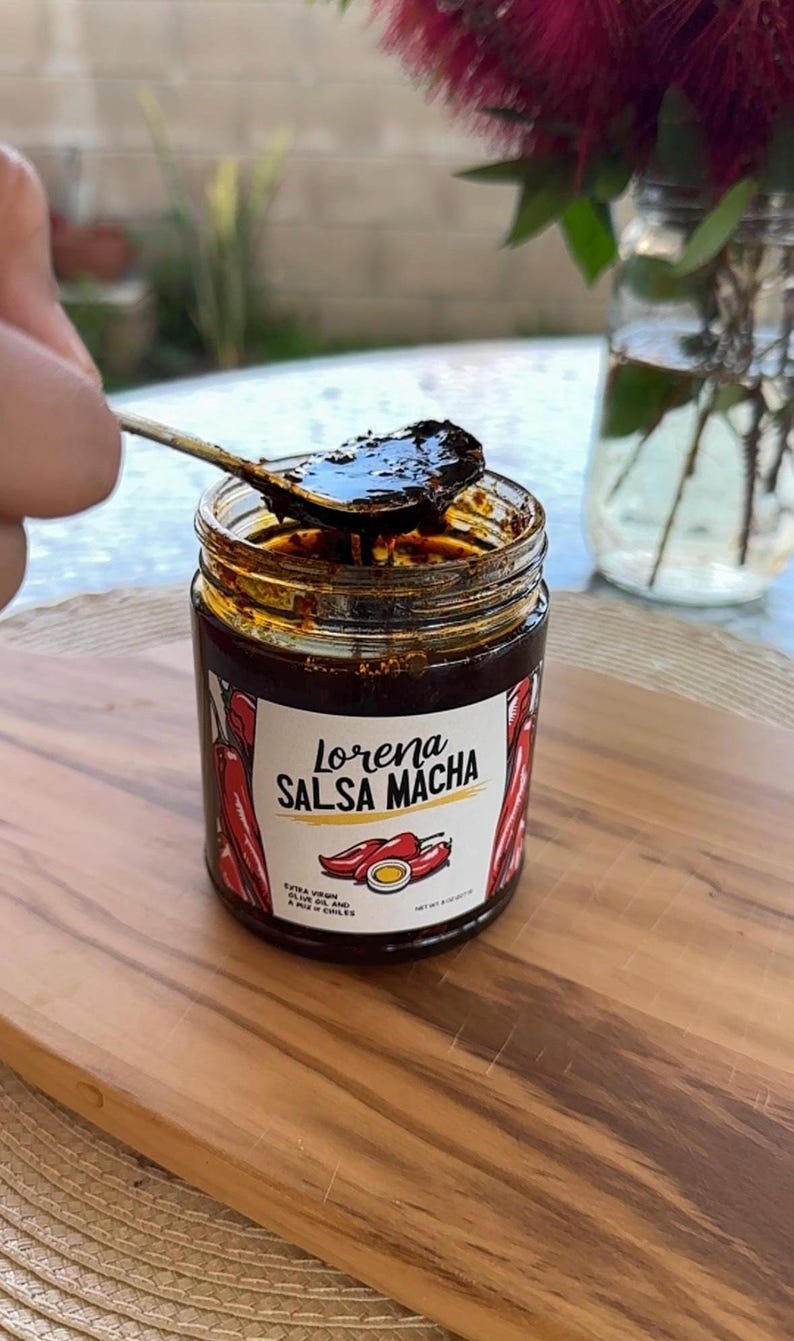 Salsa Macha / Aceite De Oliva Virgen Extra 100% (8 Oz) - Etsy