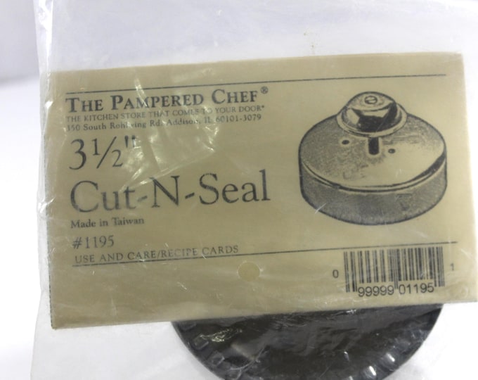 The Pampered Chef Cut-n-seal 1199 Kitchen Tool, 1996 NOS in Original ...