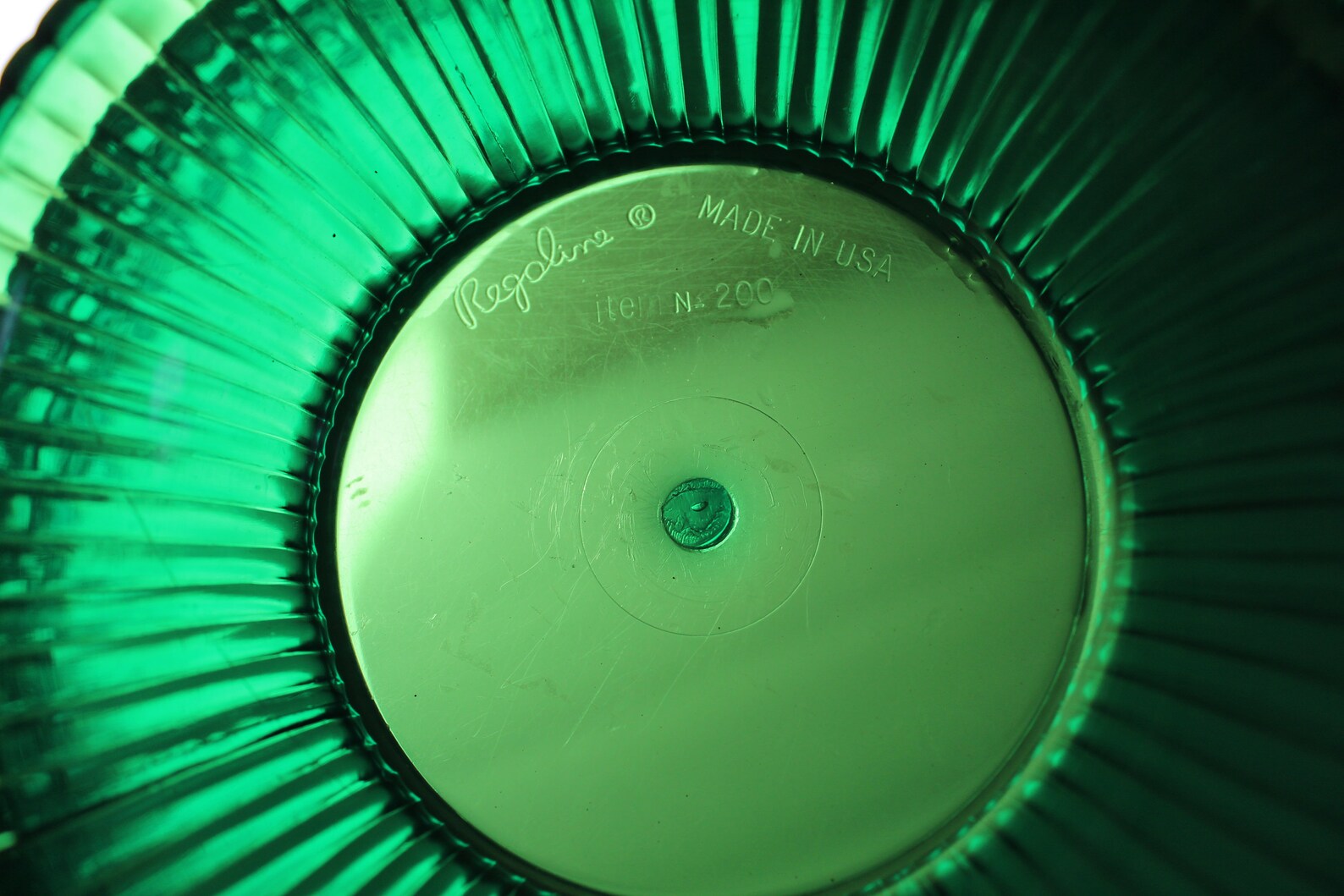 Vintage Regaline N200 Forest Green Plastic Pedestal Bowl 9 Size - Etsy