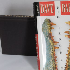 1999 Dave Barry Big Trouble Hard Cover Book With Dust Jacket - Etsy