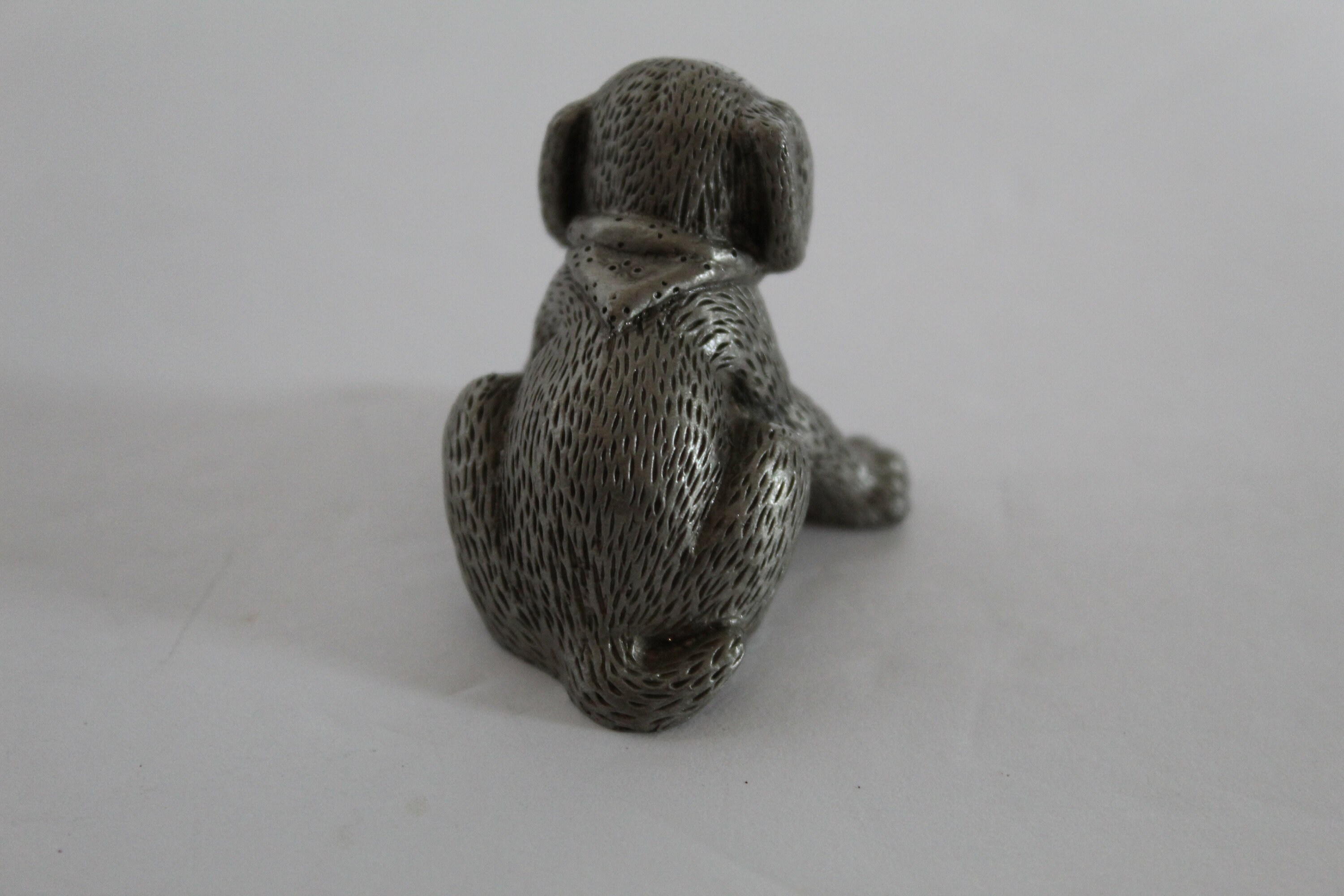 Fort Pewter Puppy, Kerchiefed Puppy Lab or Retriever Puppy - Etsy