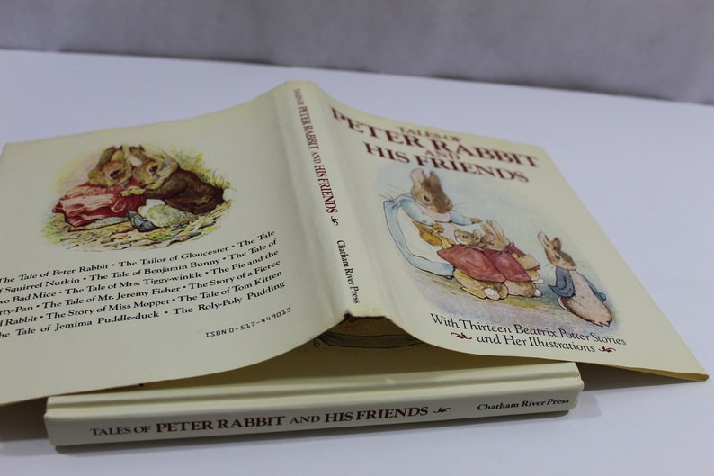 1984 Tales of Peter Rabbit and His Friends by Beatrix Potter Hardcover ...
