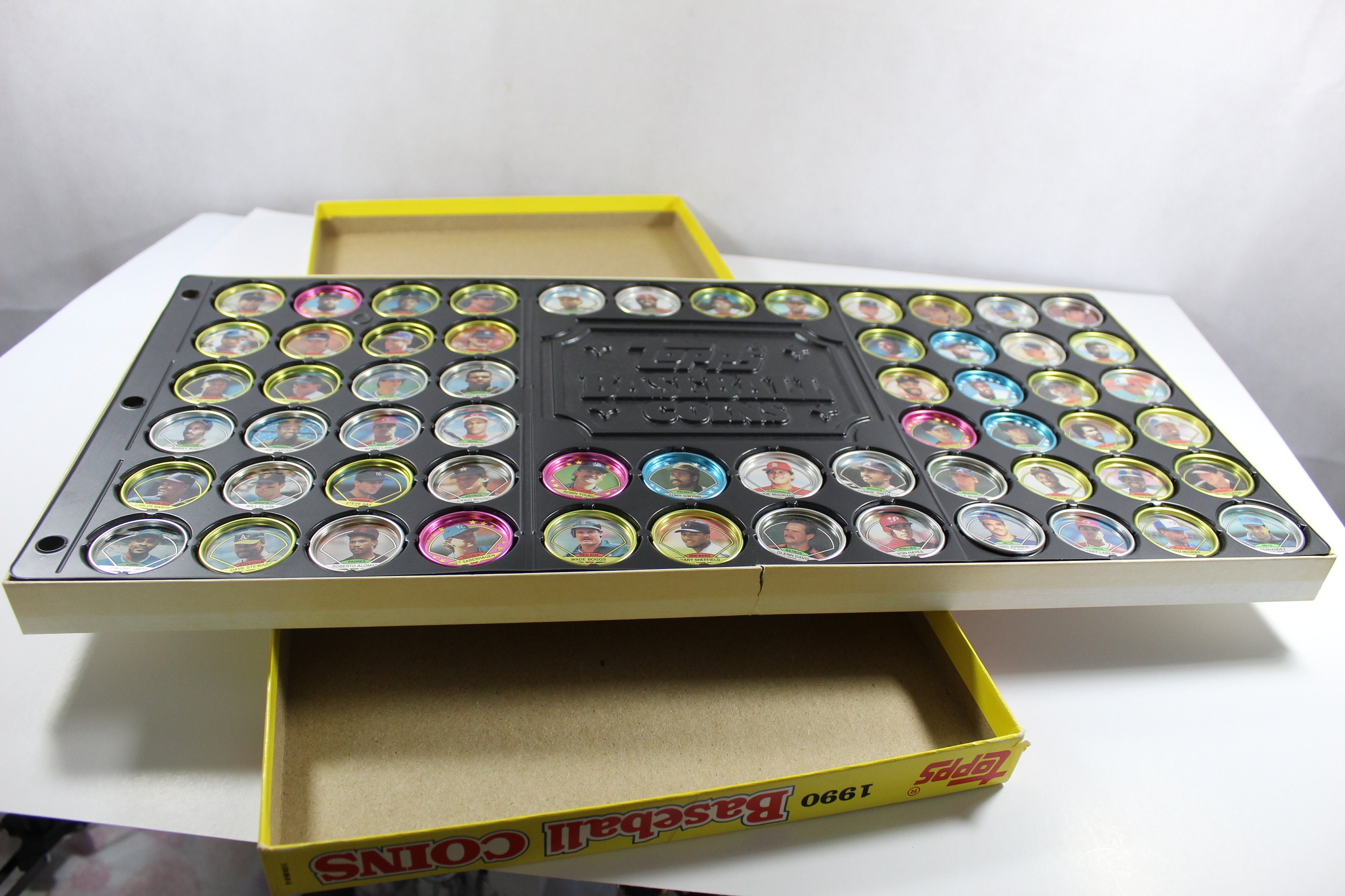 1990 Topps Baseball Coins Complete Set of 60 in Original Box - Etsy