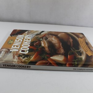 1997 Venison Cookery, the Complete Hunter Cookbook, Hardcover - Etsy