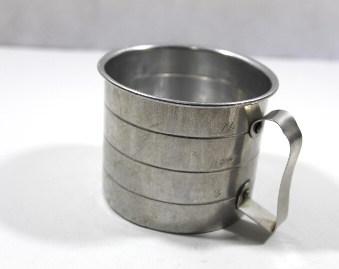 Vintage Handled Measuring Cup, Aluminum 2 Cup 16 Ounces - Etsy