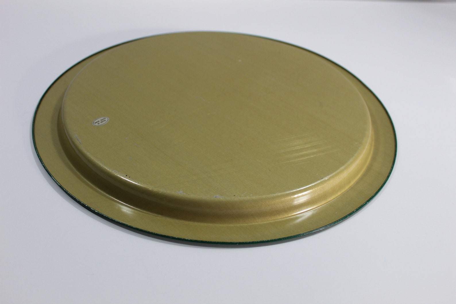 1984 SNP Chicago Christmas Reindeer Tin Platter Tray 13, Holiday Cookie ...