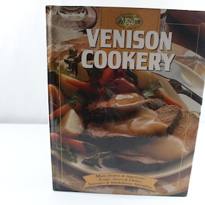 1997 Venison Cookery, the Complete Hunter Cookbook, Hardcover - Etsy