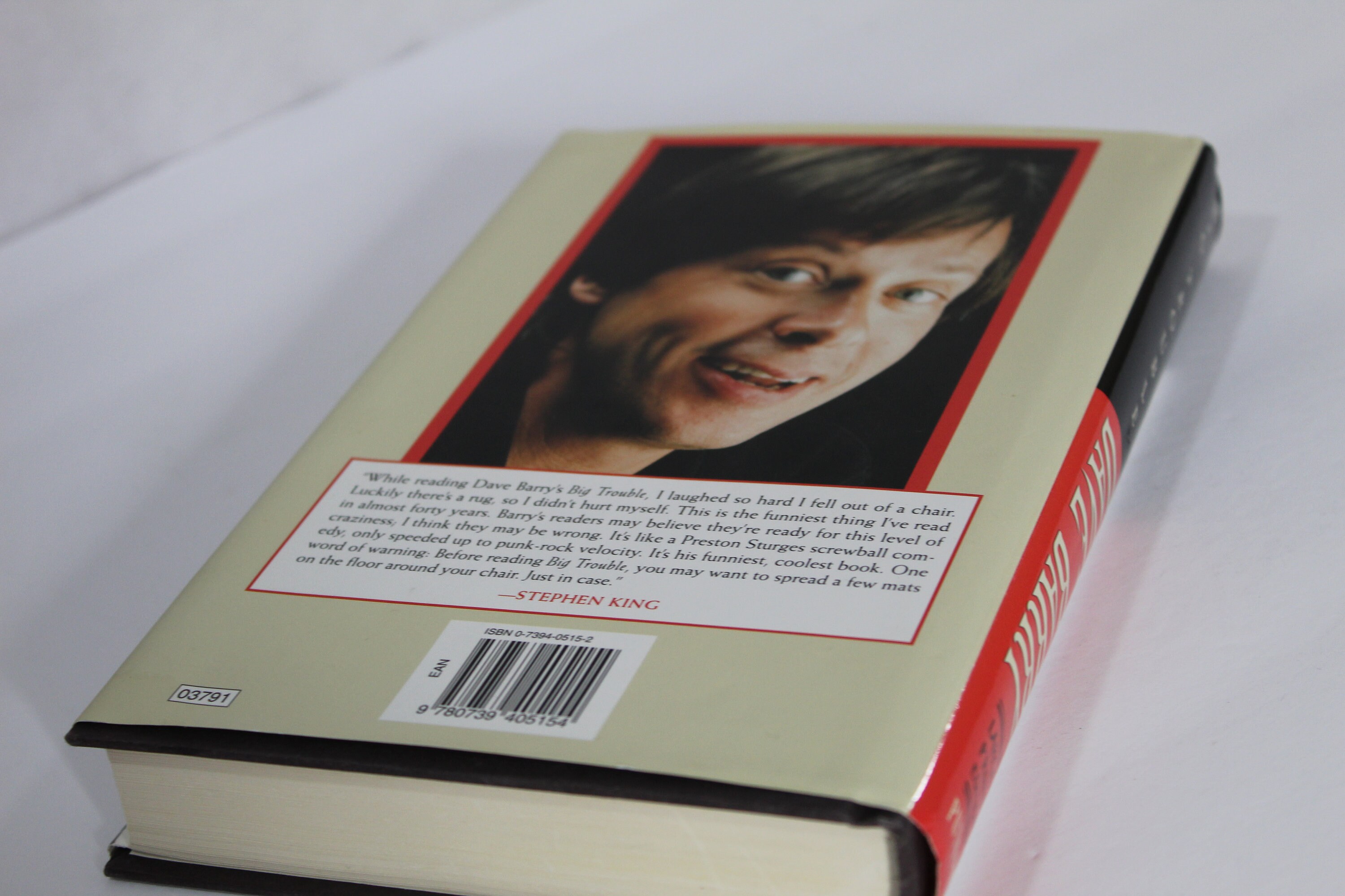 1999 Dave Barry Big Trouble Hard Cover Book With Dust Jacket - Etsy