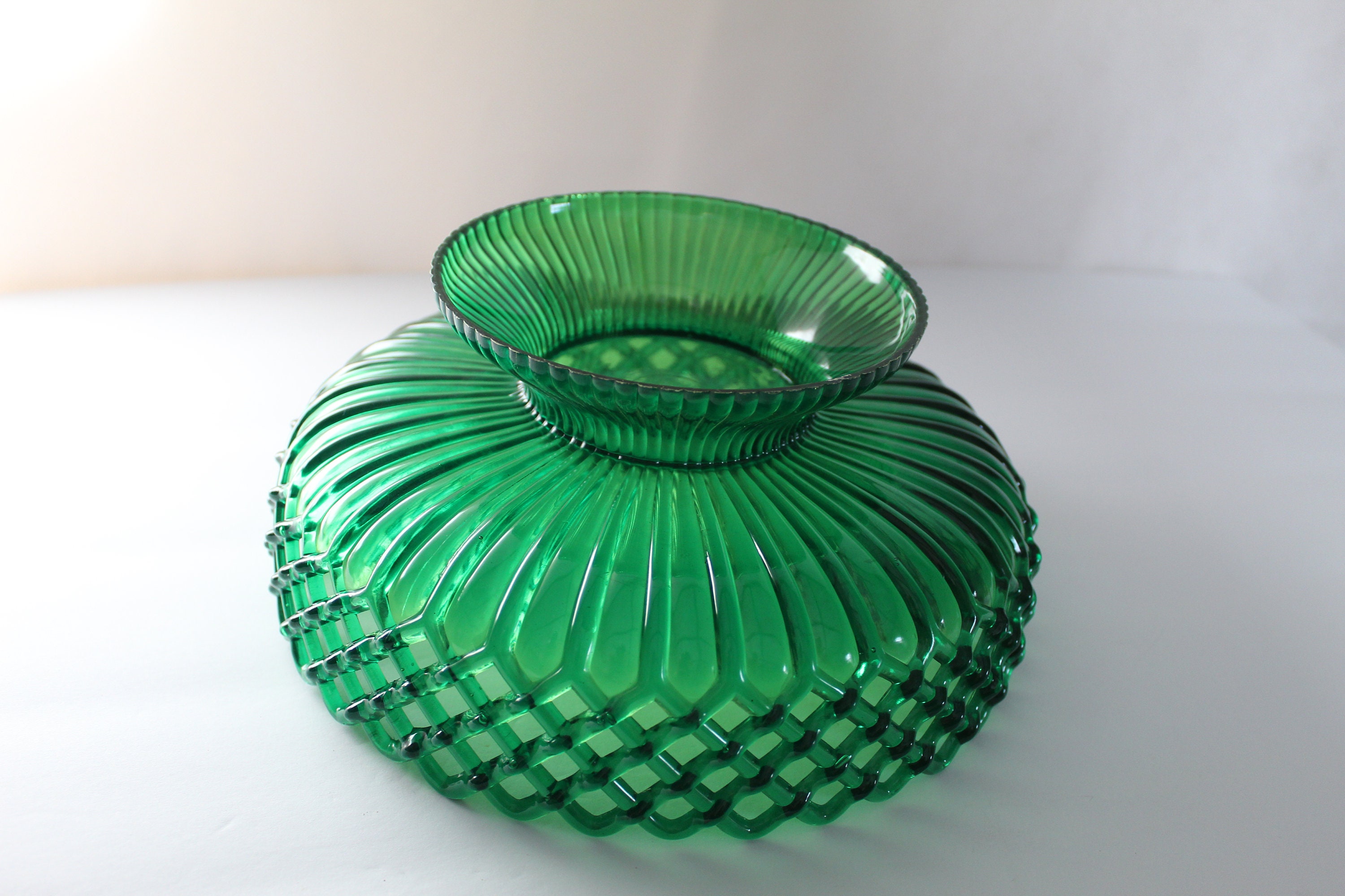 Vintage Regaline N200 Forest Green Plastic Pedestal Bowl 9 Size - Etsy