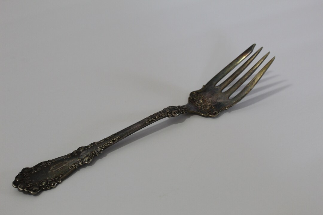 1847 Rogers Bros Berkshire XS Plate Cold Meat Fork - Etsy