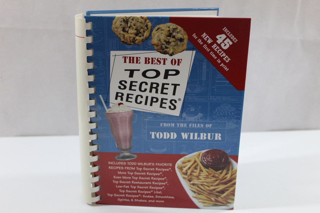 2003 the Best of Top Secret Recipes Cookbook, Spiral Bound With Index ...
