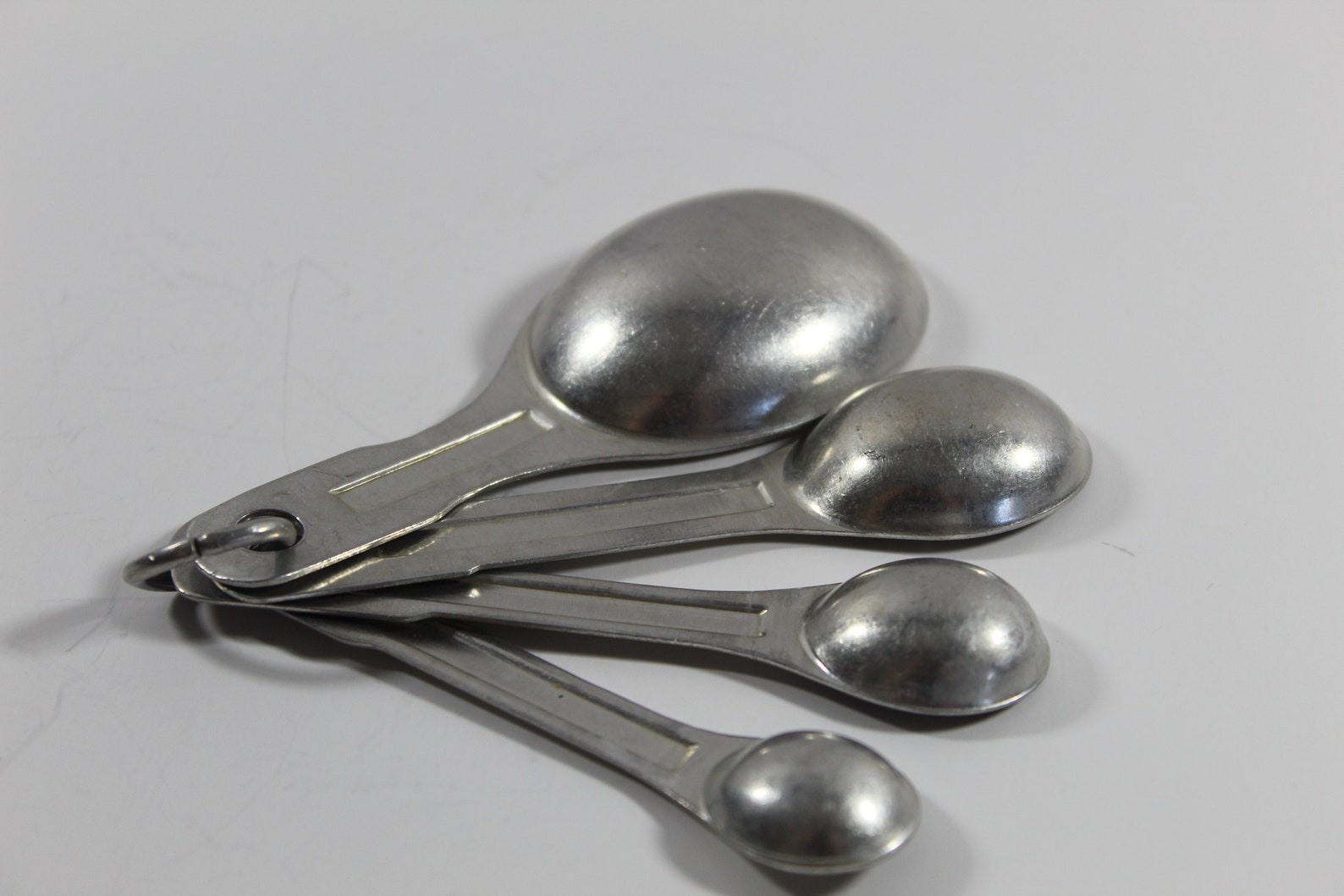 Aluminum Measuring Spoons, Set of 4 Sizes, Baking Accessories, Cooking ...