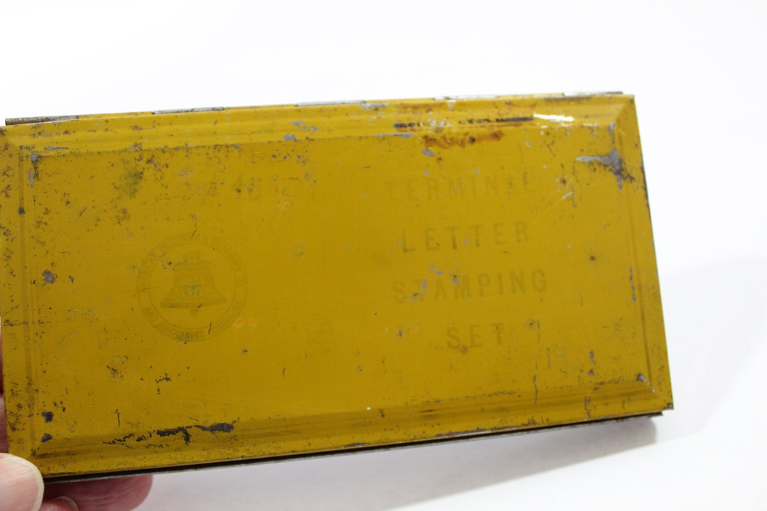 Vintage American Telephone & Telegraph Terminal Letter Stamping Set, in ...