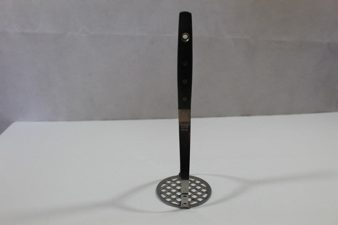 1950s Sears Maid of Honor Round Potato Masher, Stainless Steel With ...