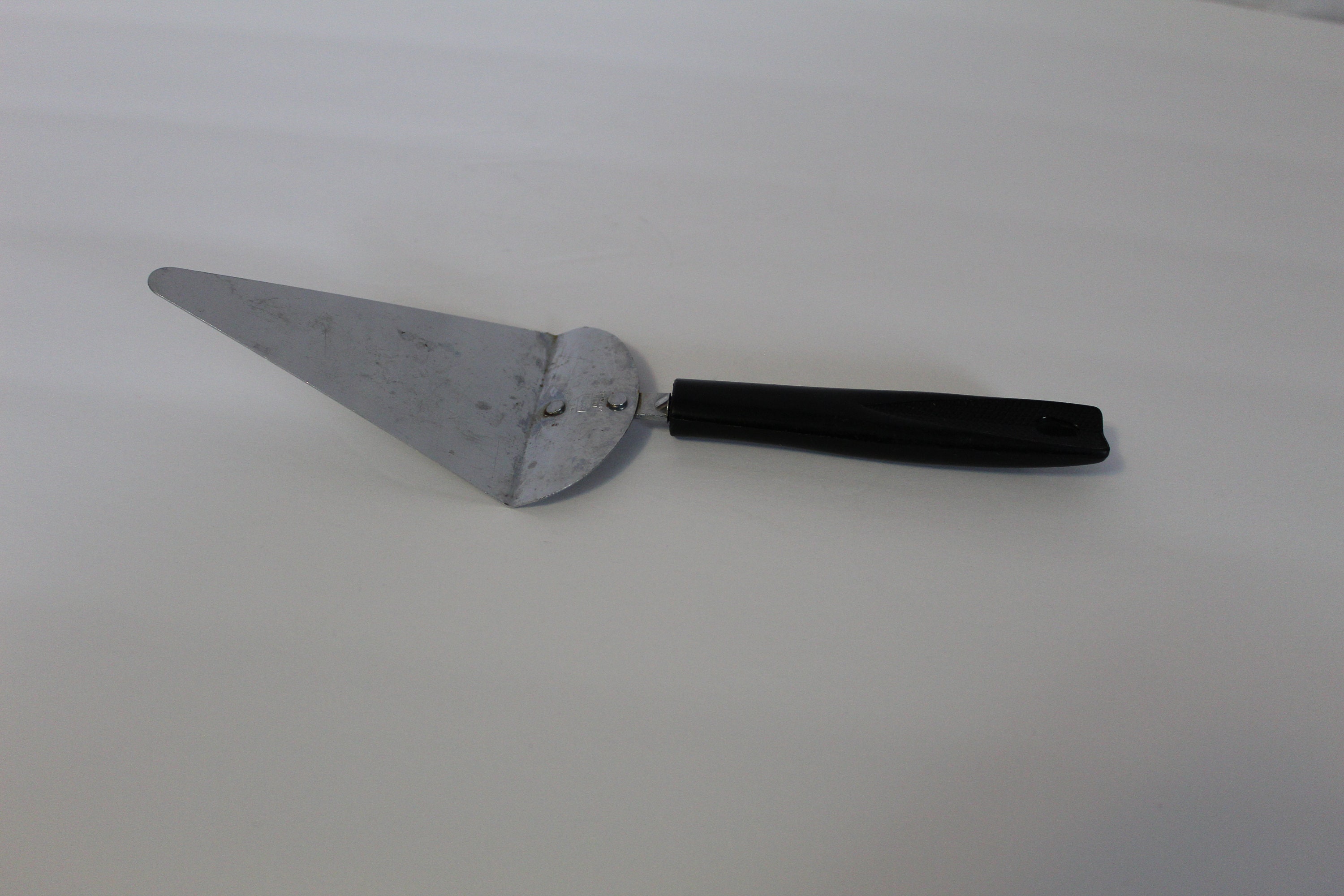 1970s Ekco Pie Server Spatula Black Nylon Plastic Chromium Plated Made ...