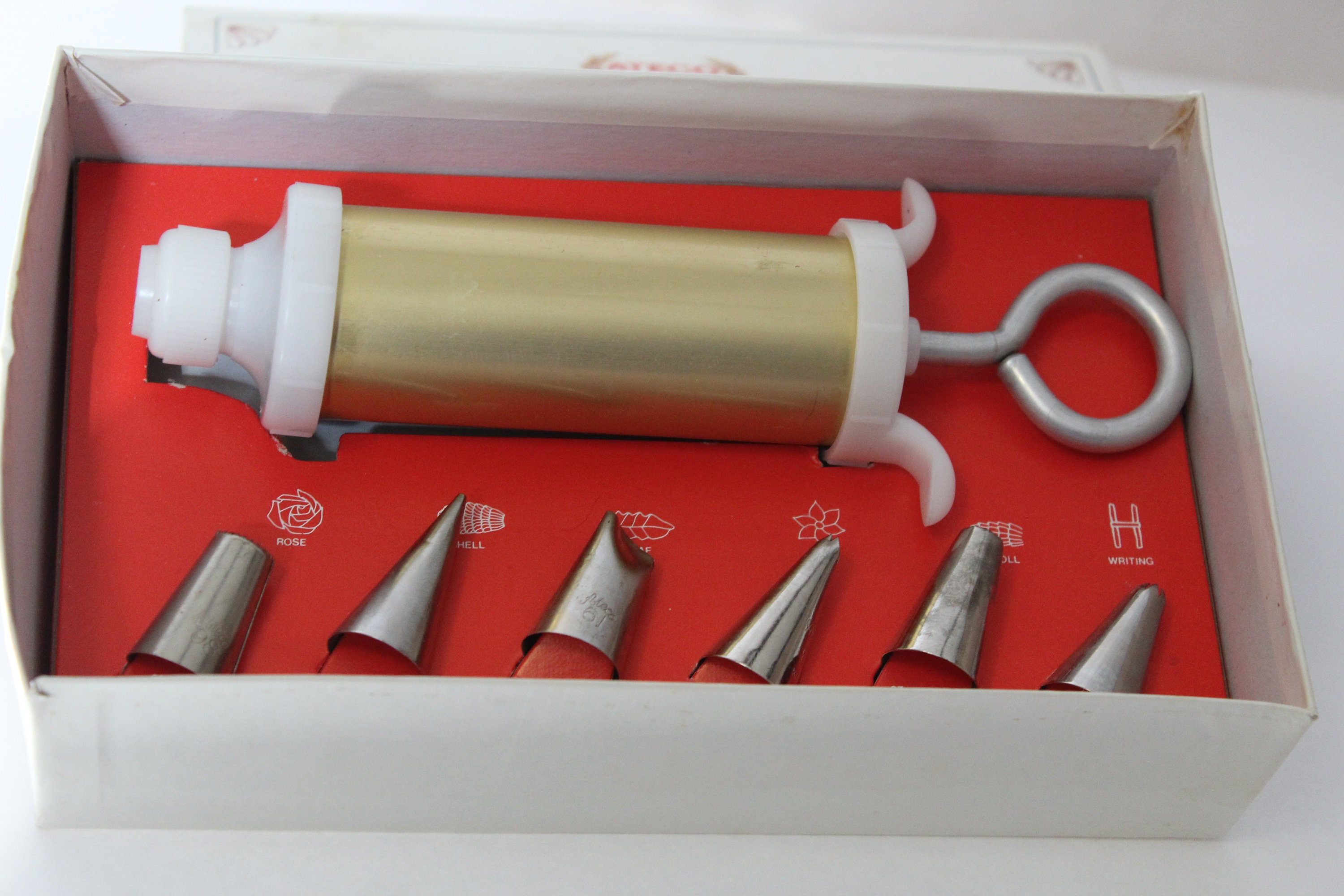 Ateco Fancy Cake and Pastry Decorating Set No. 701 - Etsy