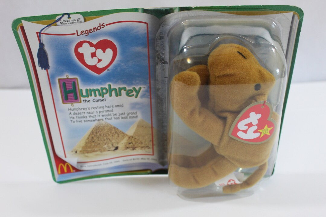 Humphrey the Camel, Retired TY Teenie Beanie Baby, Mcdonald's Legends ...