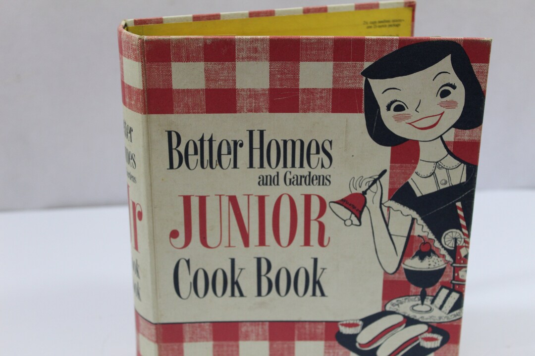 1963 JUNIOR Cookbook Better Homes and Gardens, Childrens Cookbook - Etsy