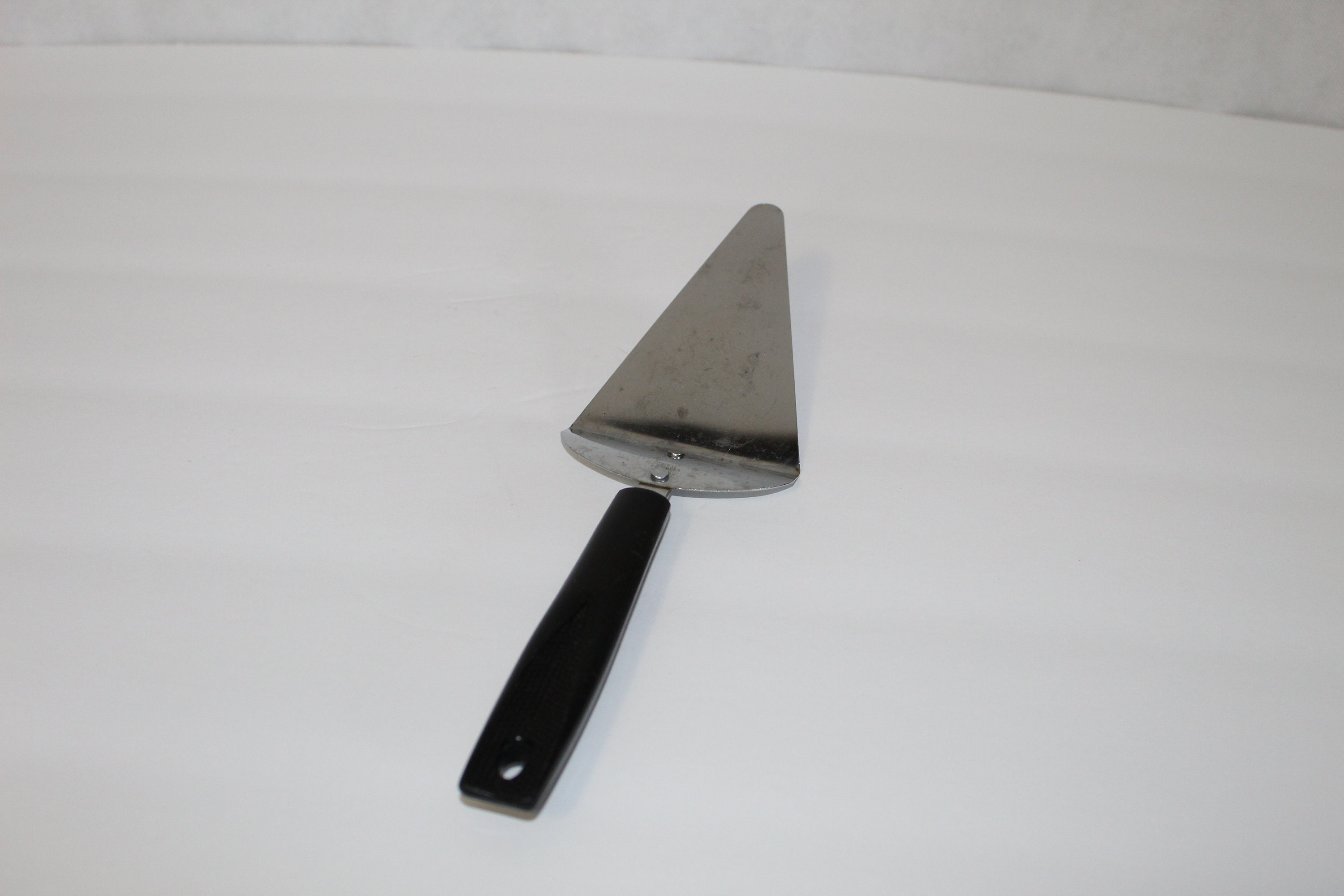 1970s Ekco Pie Server Spatula Black Nylon Plastic Chromium Plated Made ...