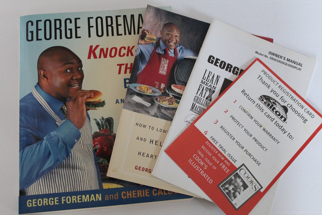 1996 George Foreman's Knock-out-the-fat Barbeque and Grilling Cookbook ...