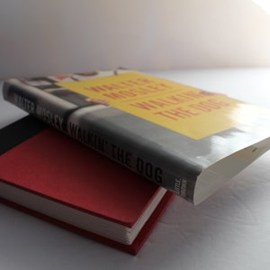 1999 Walkin the Dog by Walter Mosley, First Edition Hardcover Book With ...