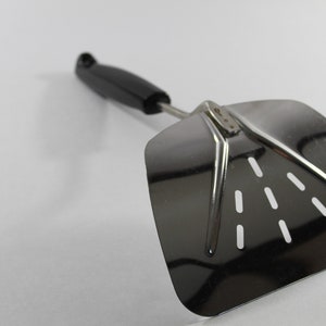 Foley Stainless Steel Wide Slotted Turner Lifter Curved Spatula MPLS - Etsy