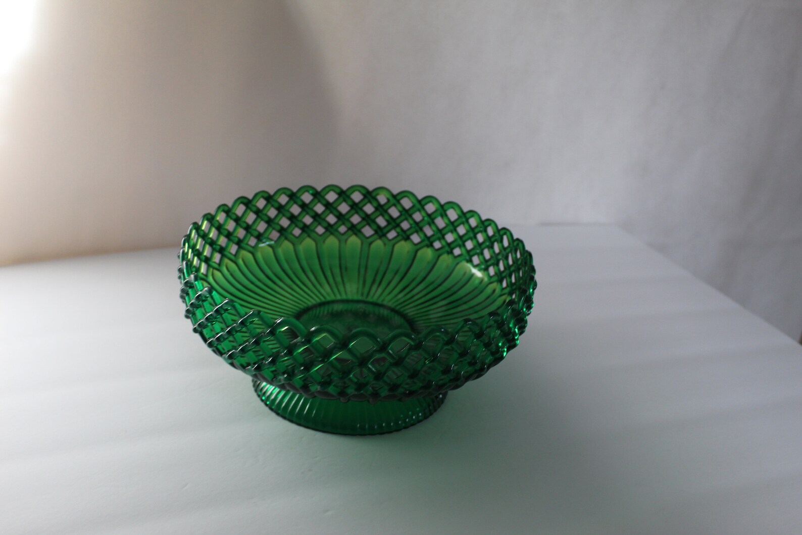 Vintage Regaline N200 Forest Green Plastic Pedestal Bowl 9 Size - Etsy