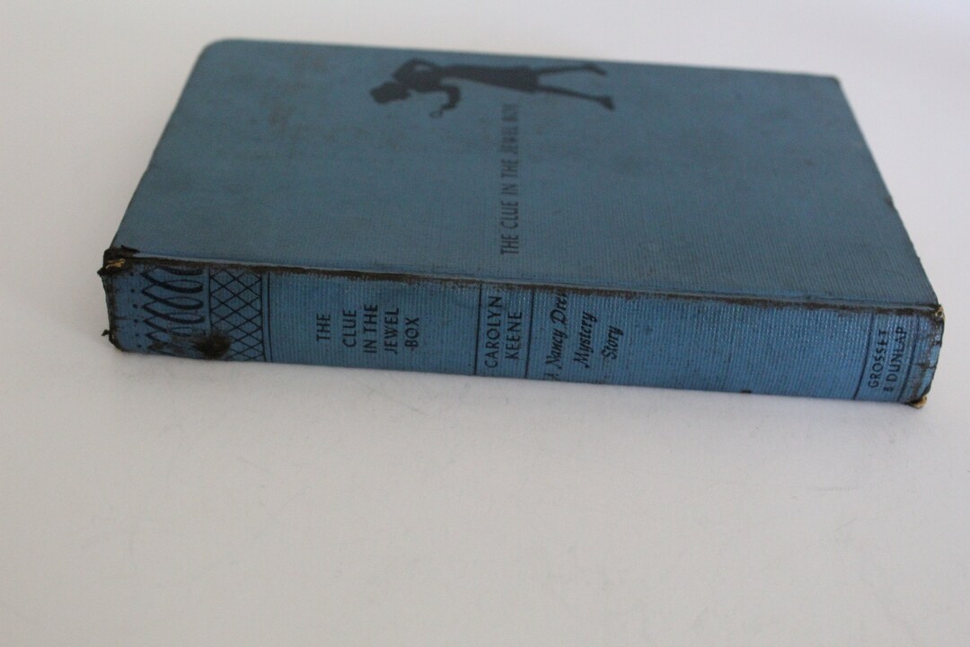 1943 Nancy Drew Mystery Story the Clue in the Jewel Box by Carolyn ...