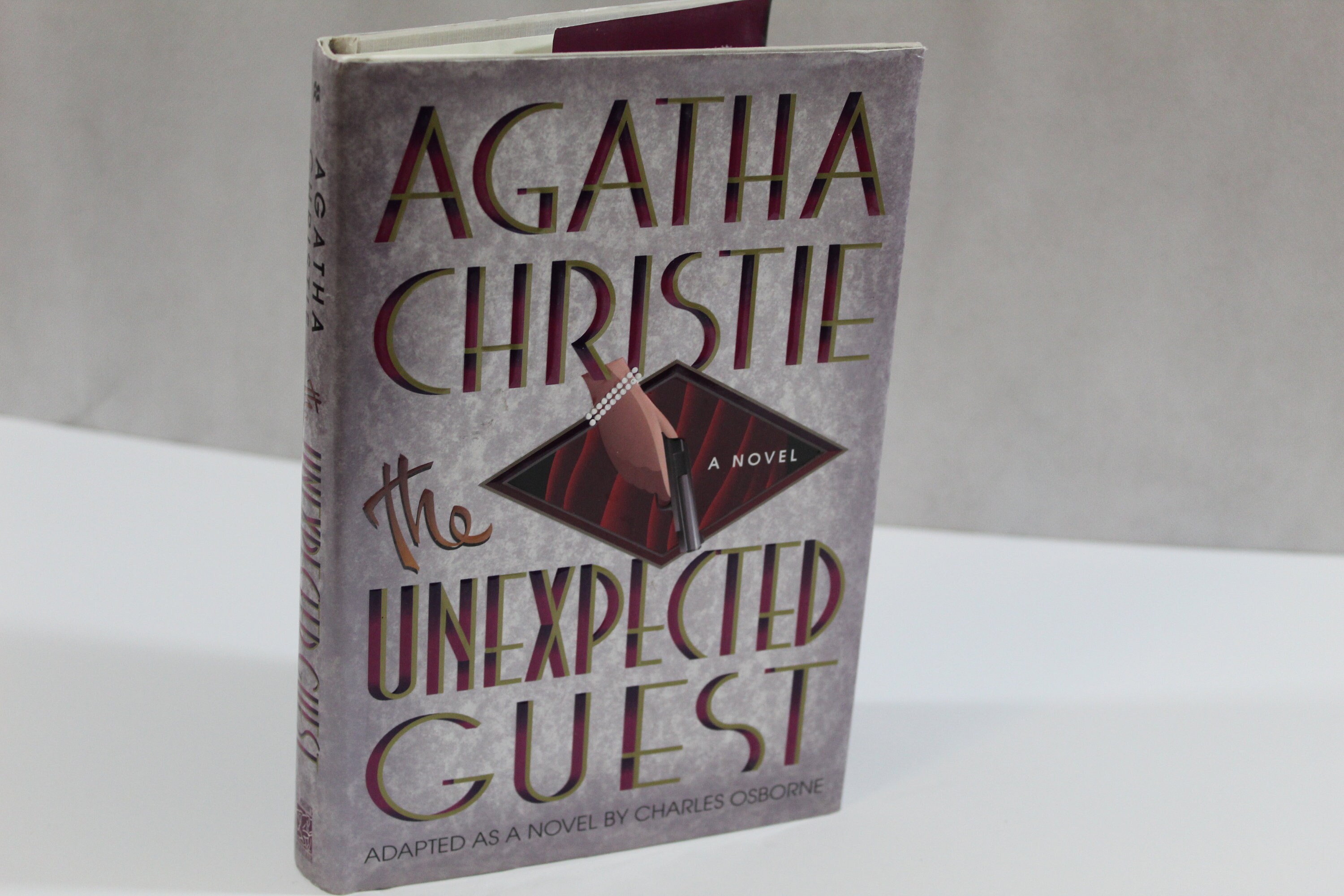 1999 Agatha Christie's the Unexpected Guest, a Novel Adaptation by Charles Osborne, First ...