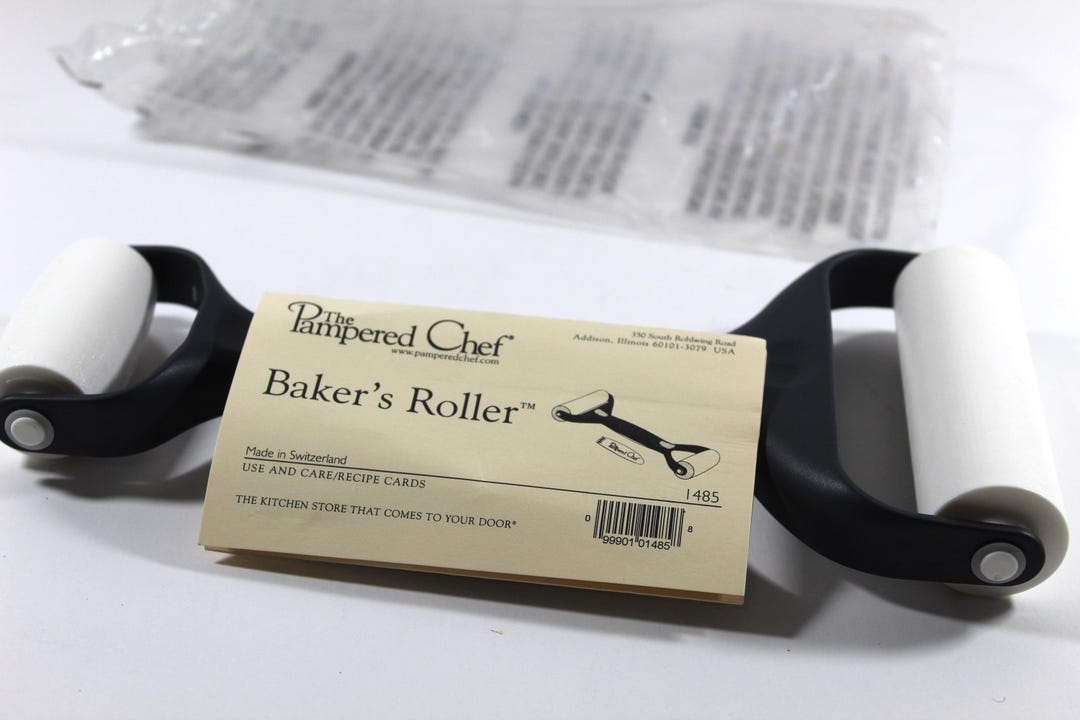 2001 the Pampered Chef Baker's Roller #1485, Made in Switzerland ...