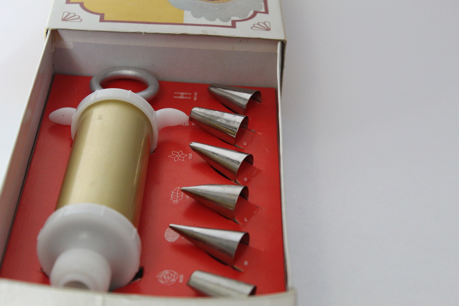Ateco Fancy Cake and Pastry Decorating Set No. 701 - Etsy