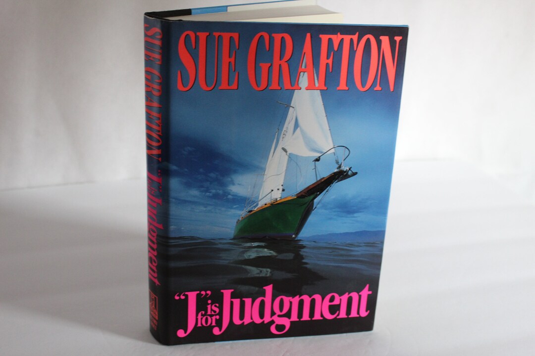 1993 J is for Judgement by Sue Grafton, First Edition Hardcover Book ...