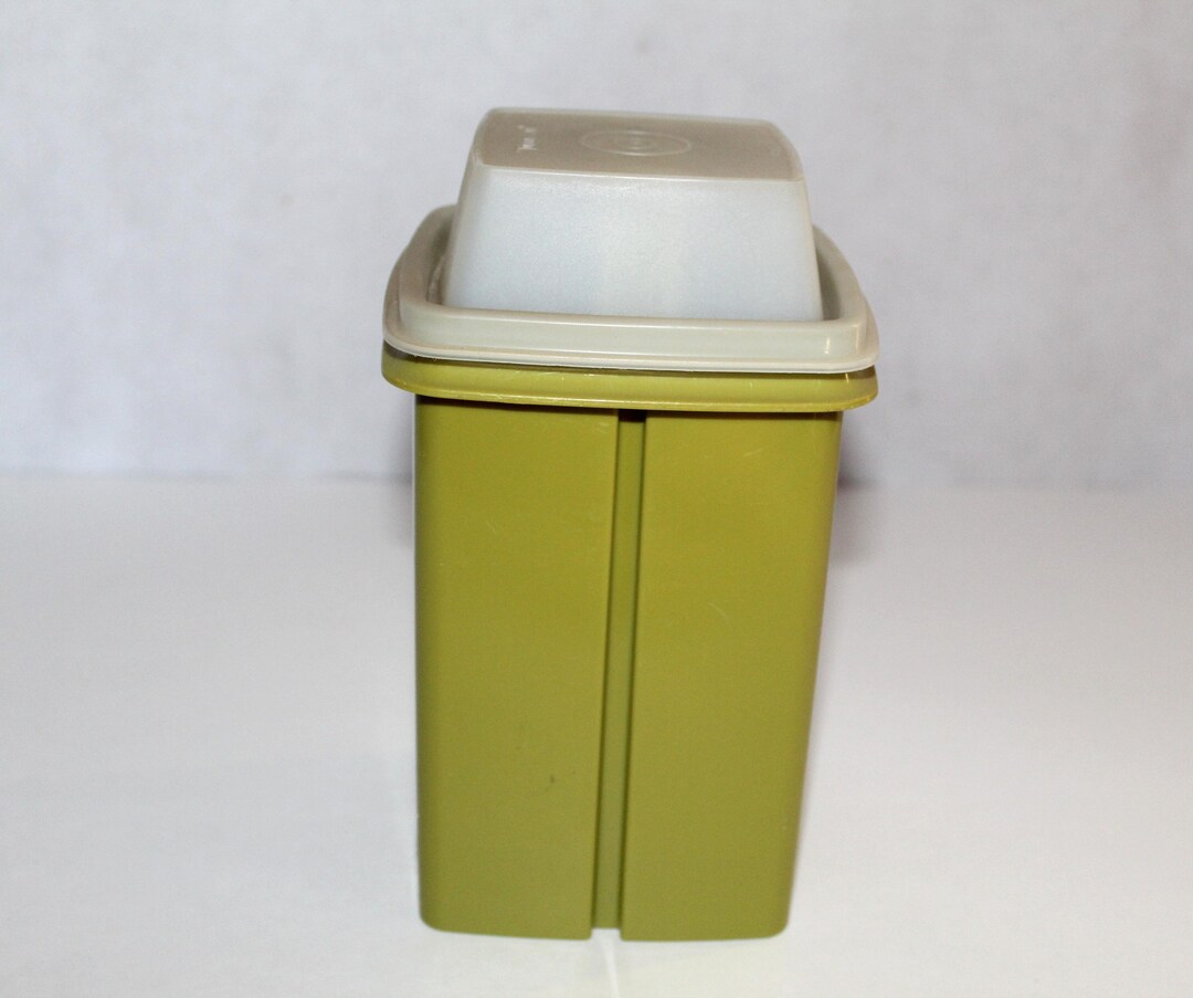 Vintage Tupperware, Green Pickle Olive 3 Piece Storage Unit, Vintage ...