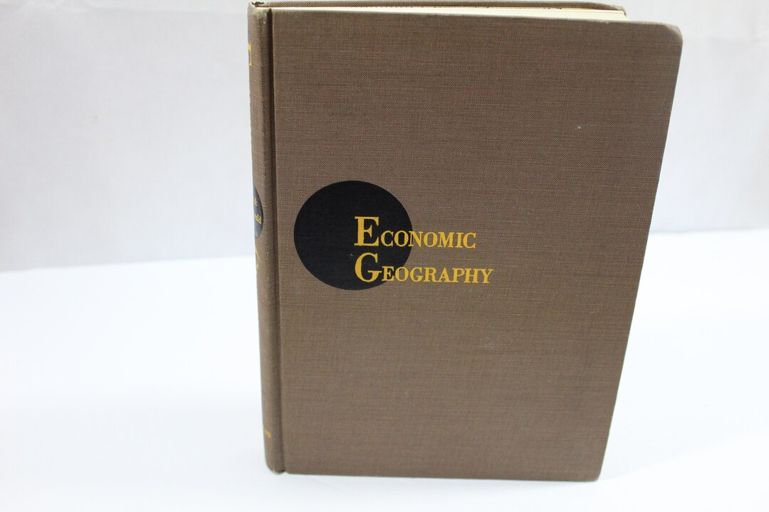 1961 Economic Geography Revised Edition by the Mcmillan Co Hardcover Reference Book - Etsy