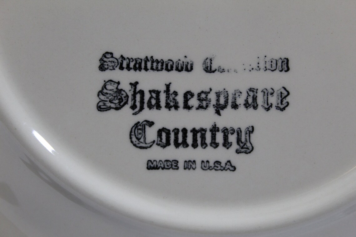 Stratwood Collection Shakespeare Country Homer Laughlin - Etsy