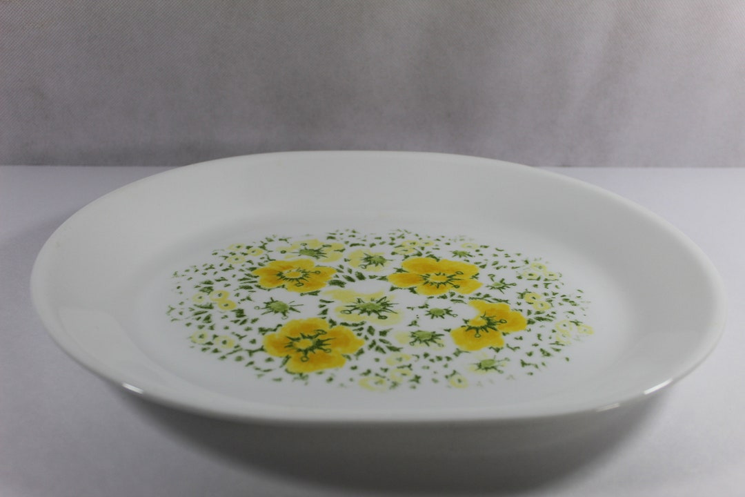 Corelle by Corning April Platter, 12-inch Oval Platter, Discontinued ...