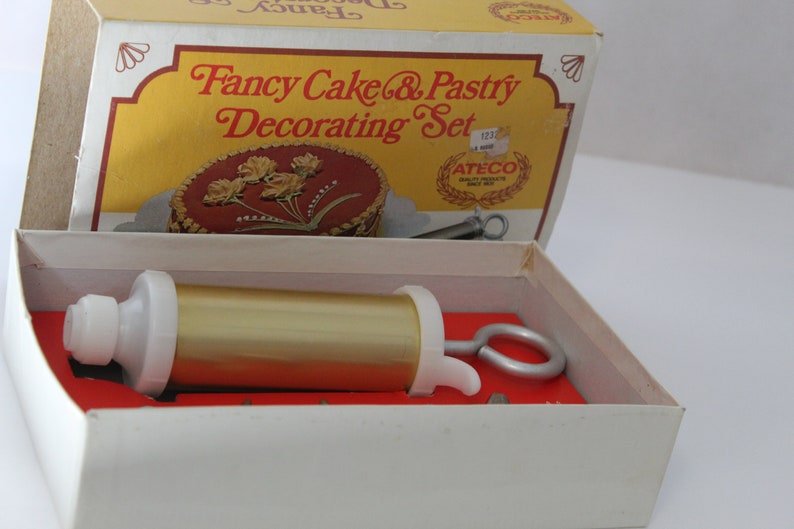 Ateco Fancy Cake and Pastry Decorating Set No. 701 - Etsy