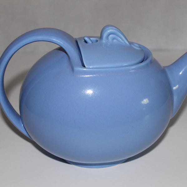 Blue Teapot - Etsy