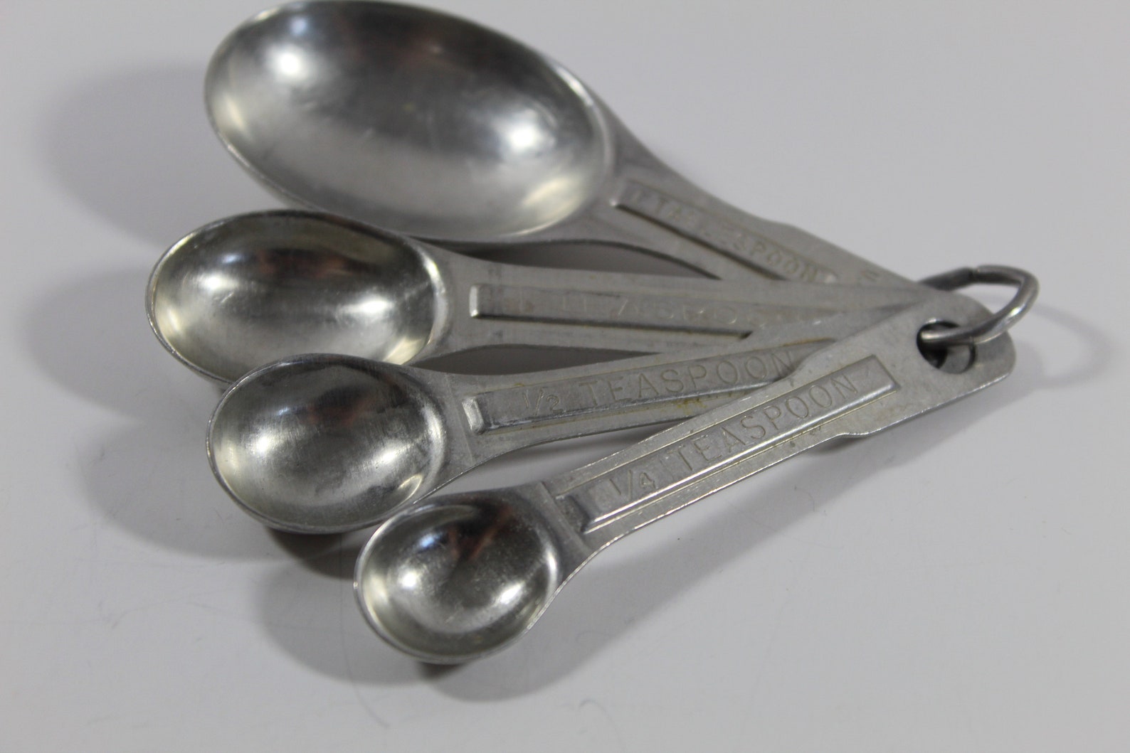 Aluminum Measuring Spoons, Set of 4 Sizes, Baking Accessories, Cooking ...