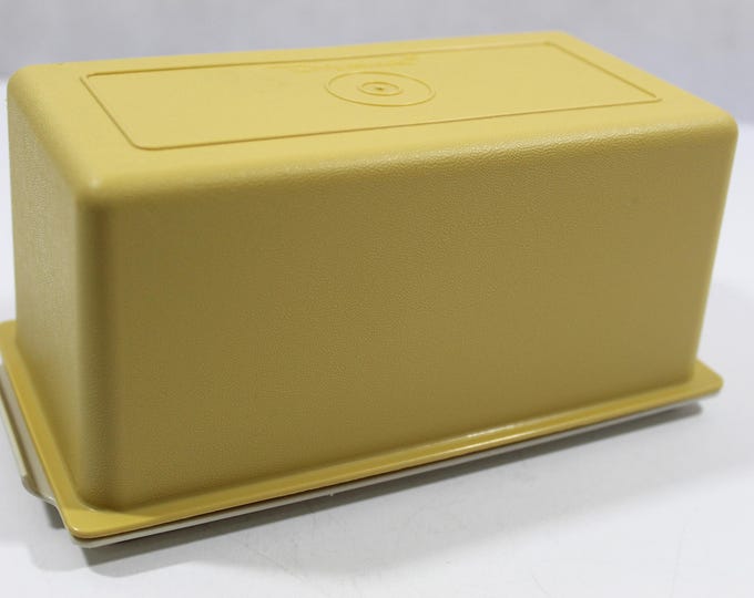 Vintage Tupperware 1 Pound Butter Keeper Tray, Harvest Gold 638-11 ...
