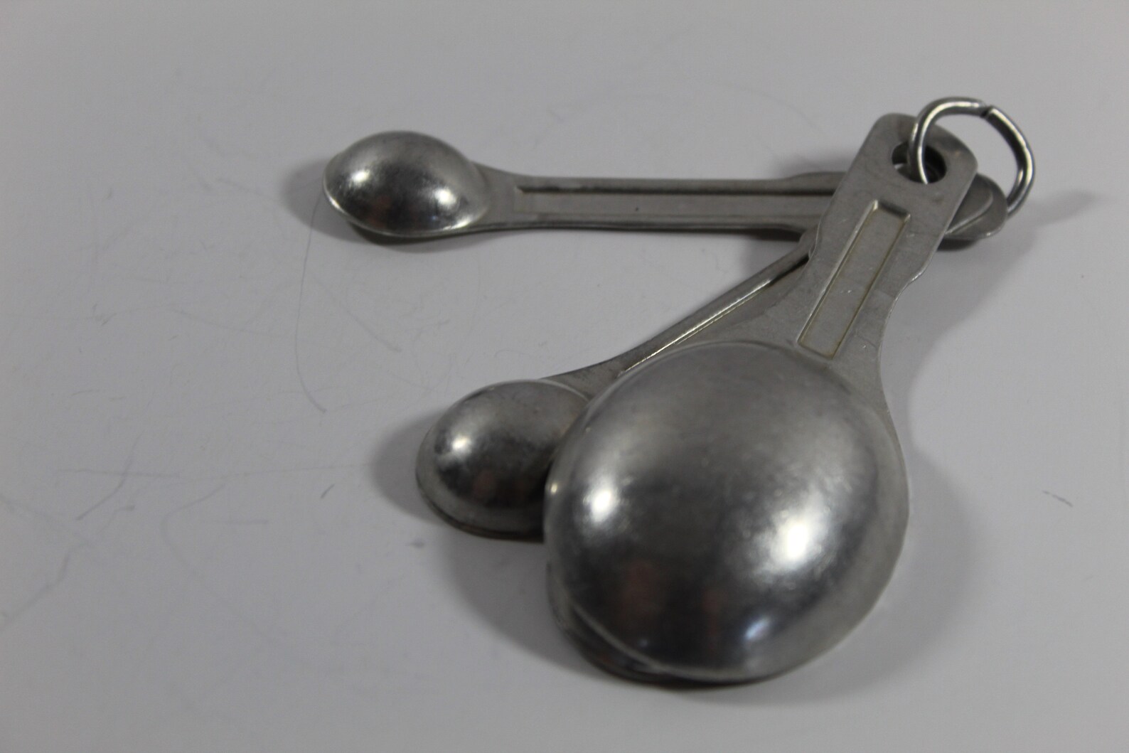 Aluminum Measuring Spoons, Set of 4 Sizes, Baking Accessories, Cooking ...