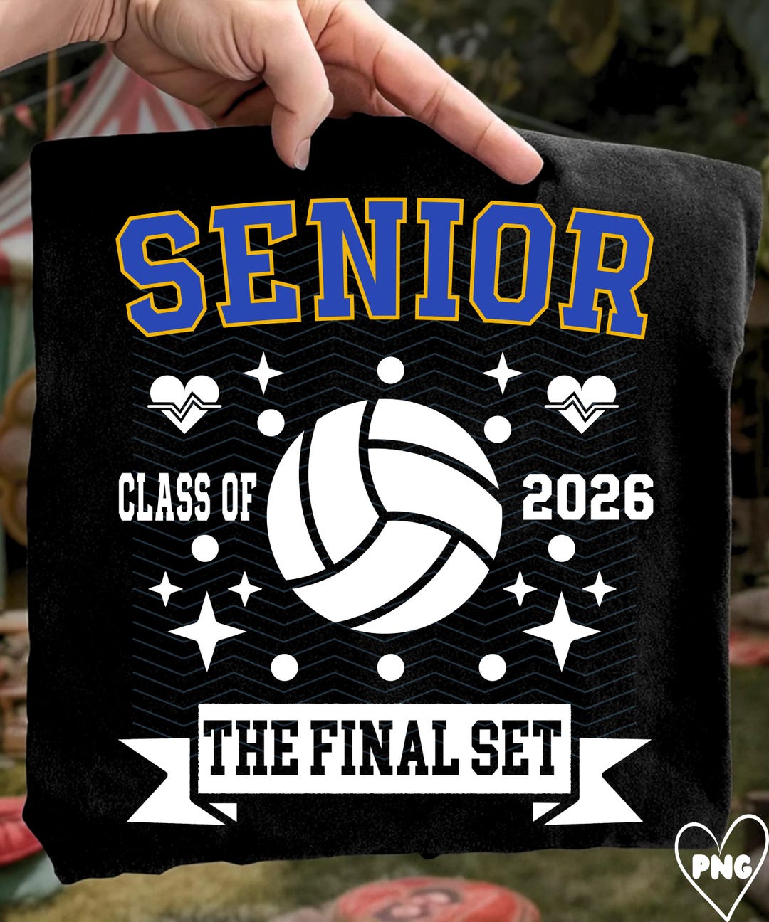 Senior Volleyball Class of 2026 Png, Senior Volleyball 2026 Sublimation ...