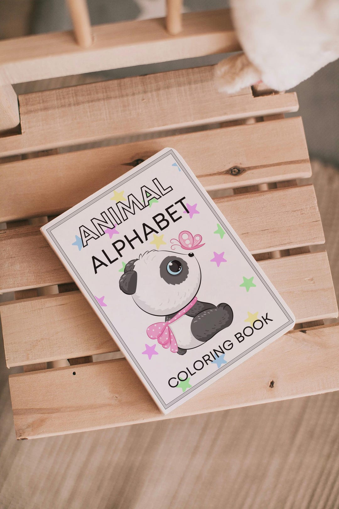 Printable Animal Tracing & Coloring Book – Learn Letters With Cute ...