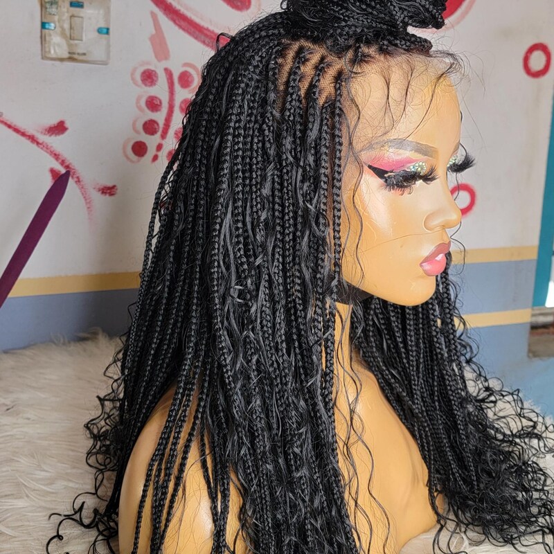 Boho Goddess Locks Braided Wig - Etsy